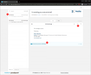 Proofpoint – How to send an encrypted email – Banke IT Consulting ...