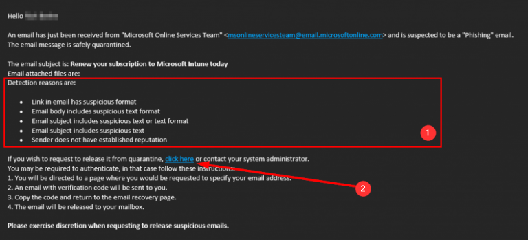 Avanan Email Banners and Quarantine – Banke IT Consulting Knowledgebase