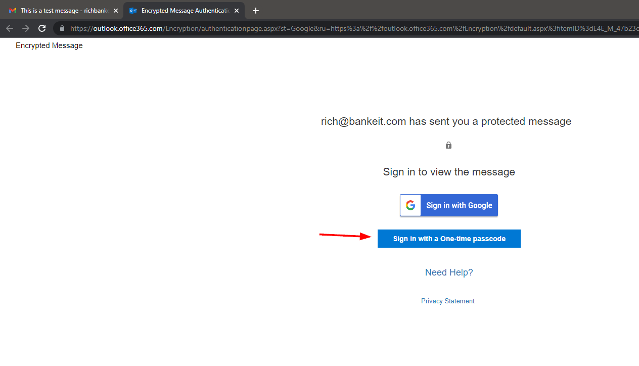 How to Encrypt Emails in Microsoft 365 – Banke IT Consulting Knowledgebase