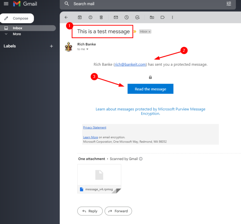 How to Encrypt Emails in Microsoft 365 – Banke IT Consulting Knowledgebase