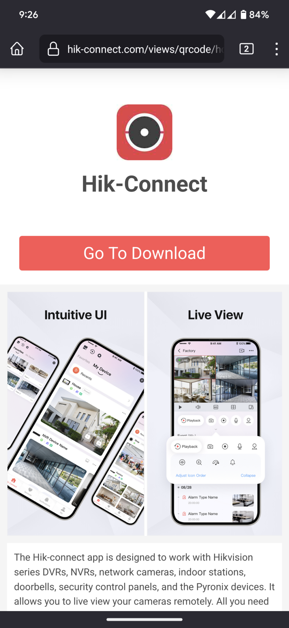 Installing Hik-Connect – Banke IT Consulting Knowledgebase